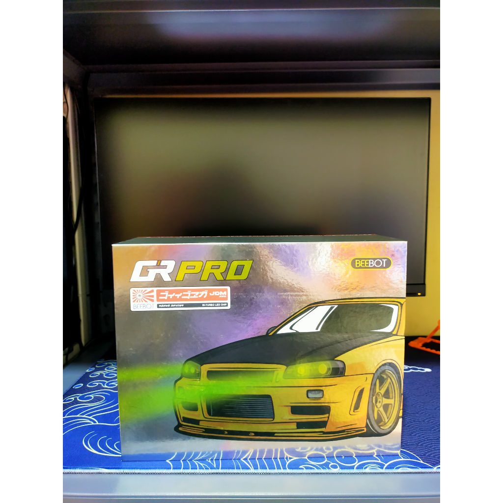 Jual BEEBOT GR-PRO JDM Biled Projie Laser 2 Warna Hi-Low 60-70W ...