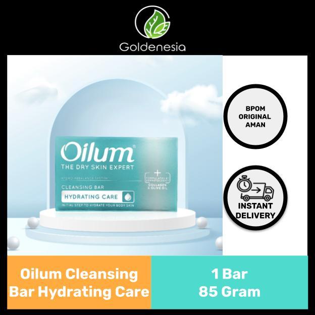 Jual Oilum Hydrating Care Cleansing Bar 85 gr (Sabun Collagen) | Shopee ...
