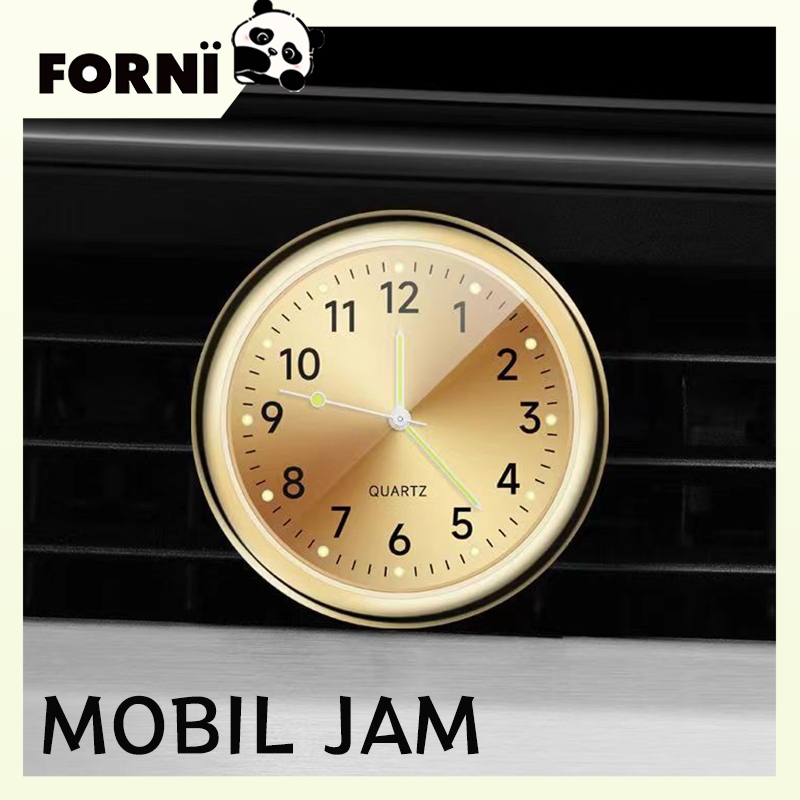 Jual Luminous Jam Mobil Analog Dashboard Digital Jam Elektronik Tempel ...