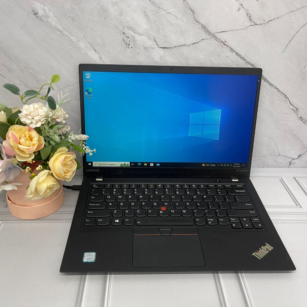 Jual SECOND LAPTOP LENOVO THINKPAD X1 CARBON CI5 7200U 8GB/512GB ...