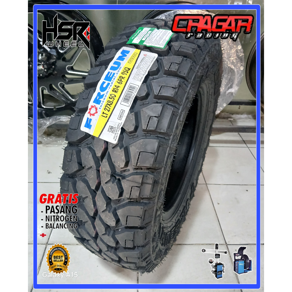 Jual Ban Mobil Offroad R14 FORCEUM MT08 Ukuran 27x 8,5 R14 - Ban Mobil ...