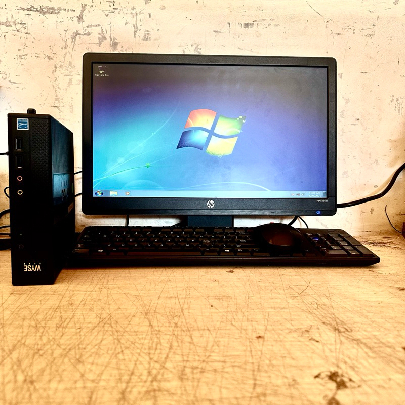 Jual PC Think Client dell wyse Fullset monitor 19inch Ram 4gb Ssd 8gb ...