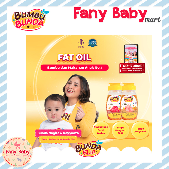 Jual BUMBU BUNDA ELIA FAT OIL / MINYAK NABATI - MINYAK MPASI / BB ...