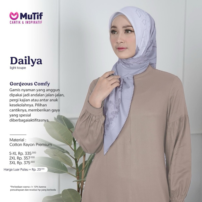 Jual GAMIS MUTIF WANITA SERIES DAILYA TERBARU | Shopee Indonesia