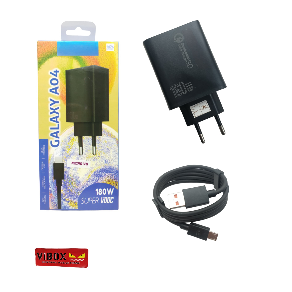 Jual Charger Sam Galaxy A04 5G 180W / A04s / A40s ORIGINAL 100% Fast ...