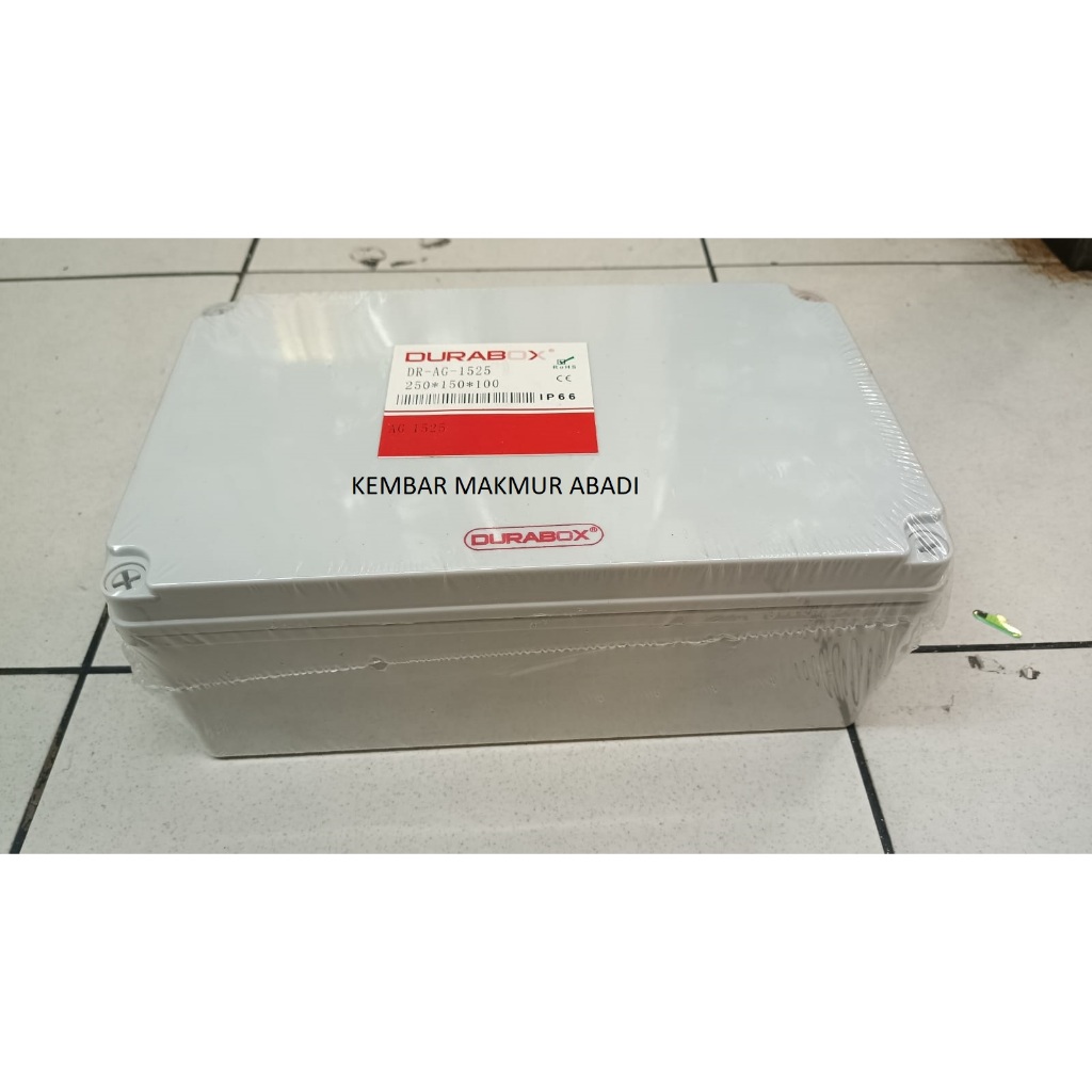 Jual Duradus 150x250x100/box panel plastik 150x250x100 junction box ...