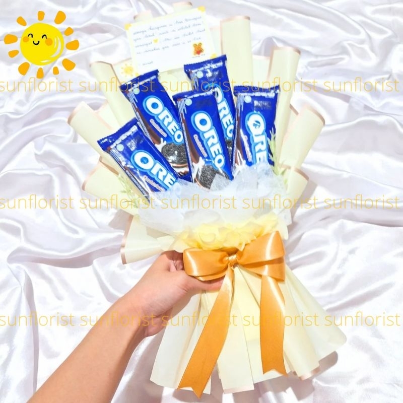 Jual BUKET SNACK OREO BUKET SNACK WISUDA BUKET OREO MURAH | Shopee ...