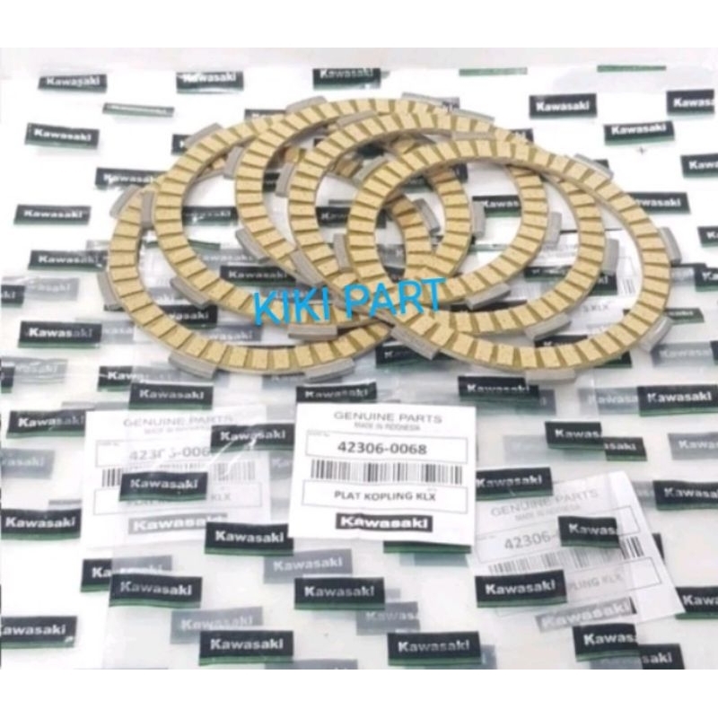Jual KAMPAS PLAT KOPLING KAWASAKI KLX 150 (5PCS) | Shopee Indonesia