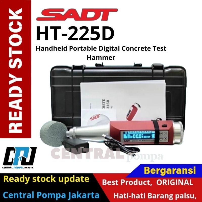 Jual HT-225D SADT Original Handheld Portable Digital Concrete Test ...