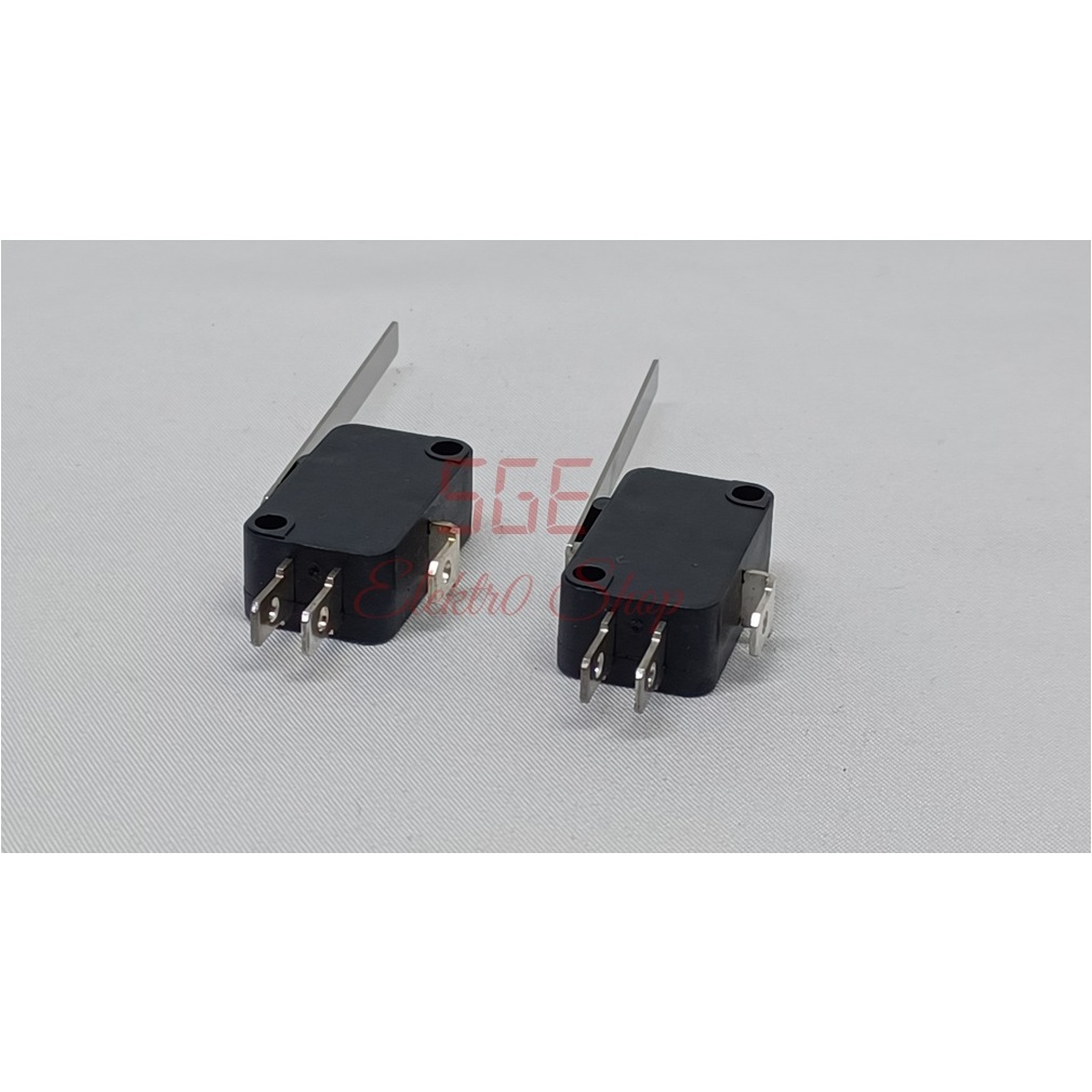 Jual Micro Limit Switch Plus Plat Panjang Tanpa Roda | Shopee Indonesia