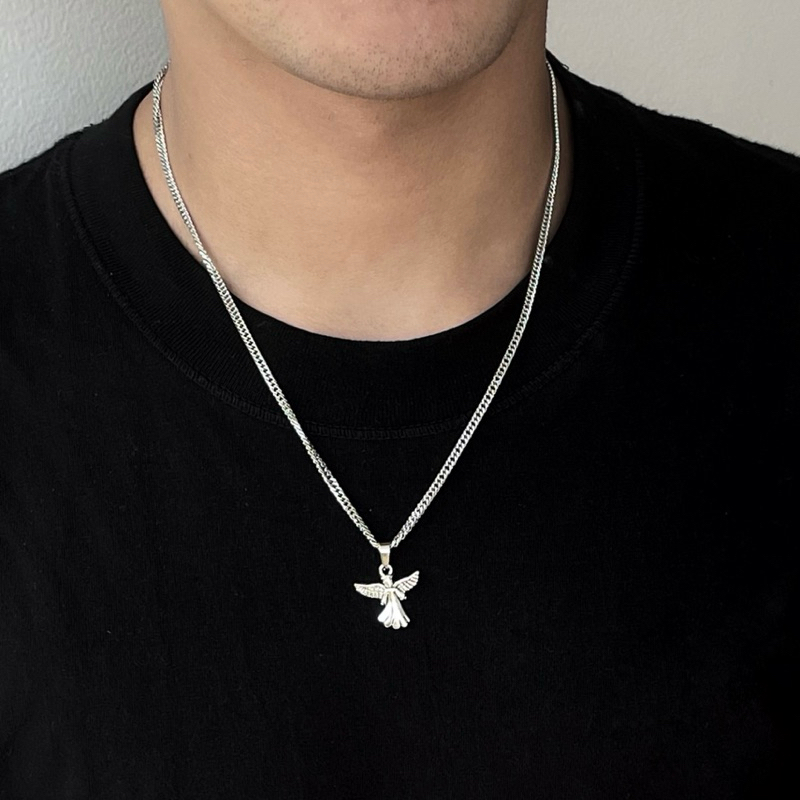 Jual Angel Chain Necklace | Kalung Rantai Stainless Steel Anti Karat ...