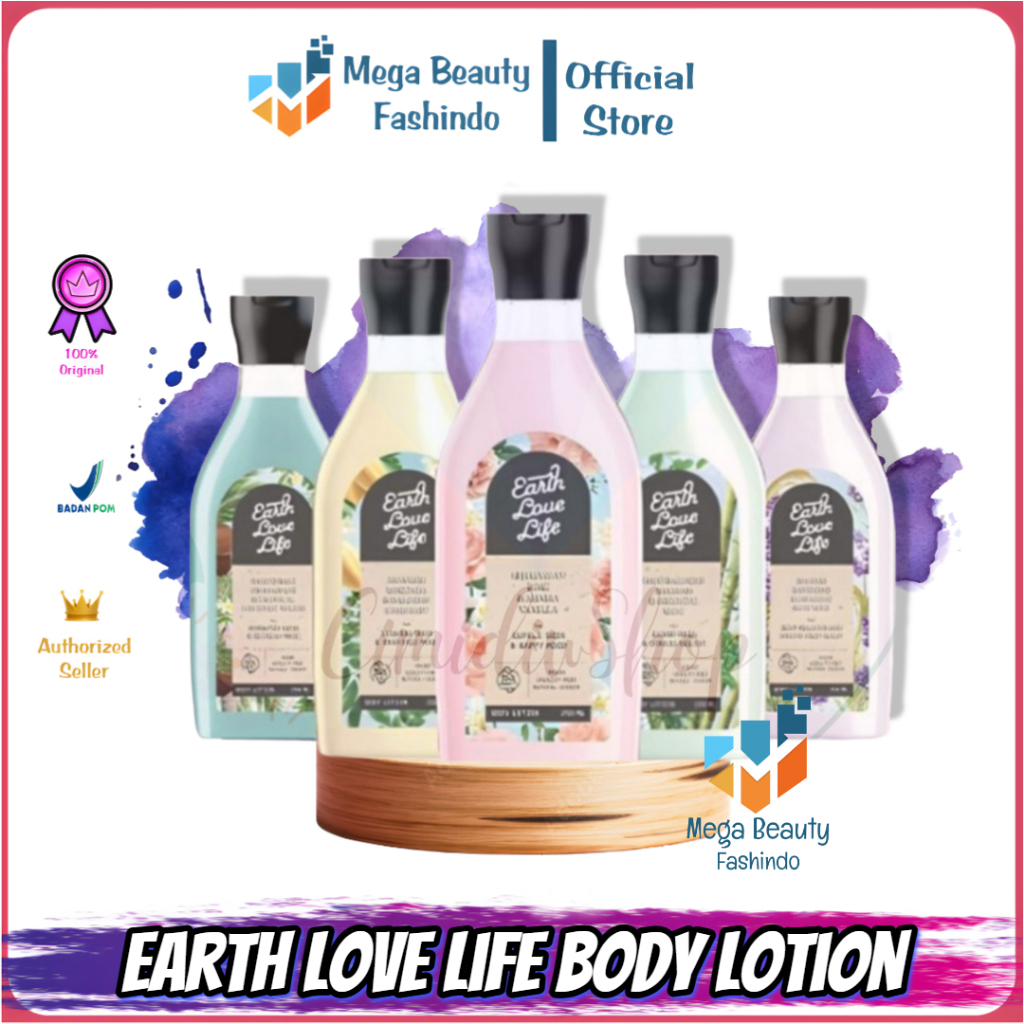 Jual Earth Love Life Body Lotion Serum Series 250ml | Shopee Indonesia