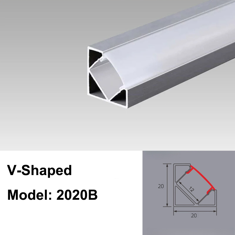 Jual Cover Lampu Aluminium Led Strip 1m / 100 cm 3m / 300 cm Tapeguard ...