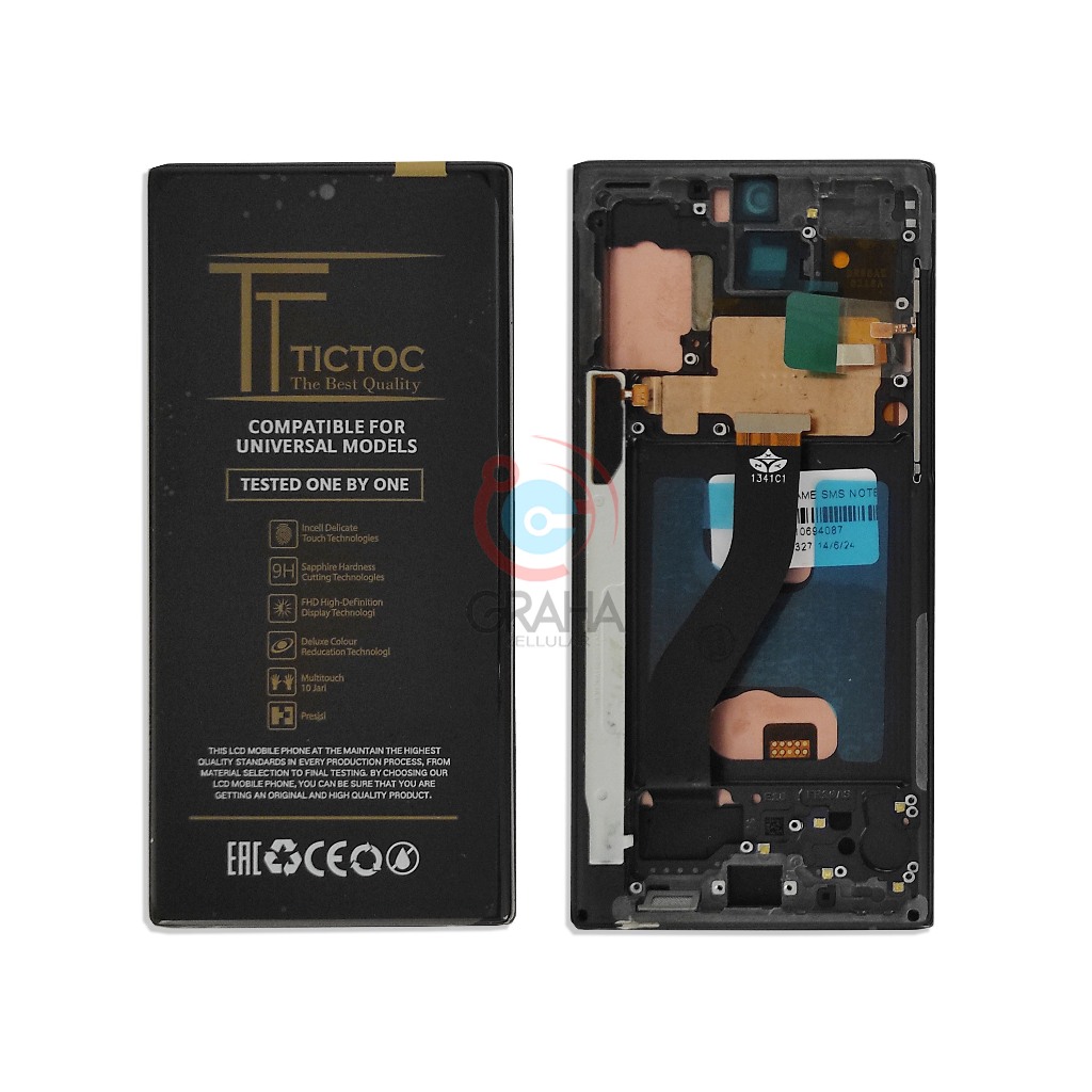 Jual LCD SAMSUNG NOTE 10 / N970 + FRAME FULLSET TOUCHSCREEN | Shopee ...