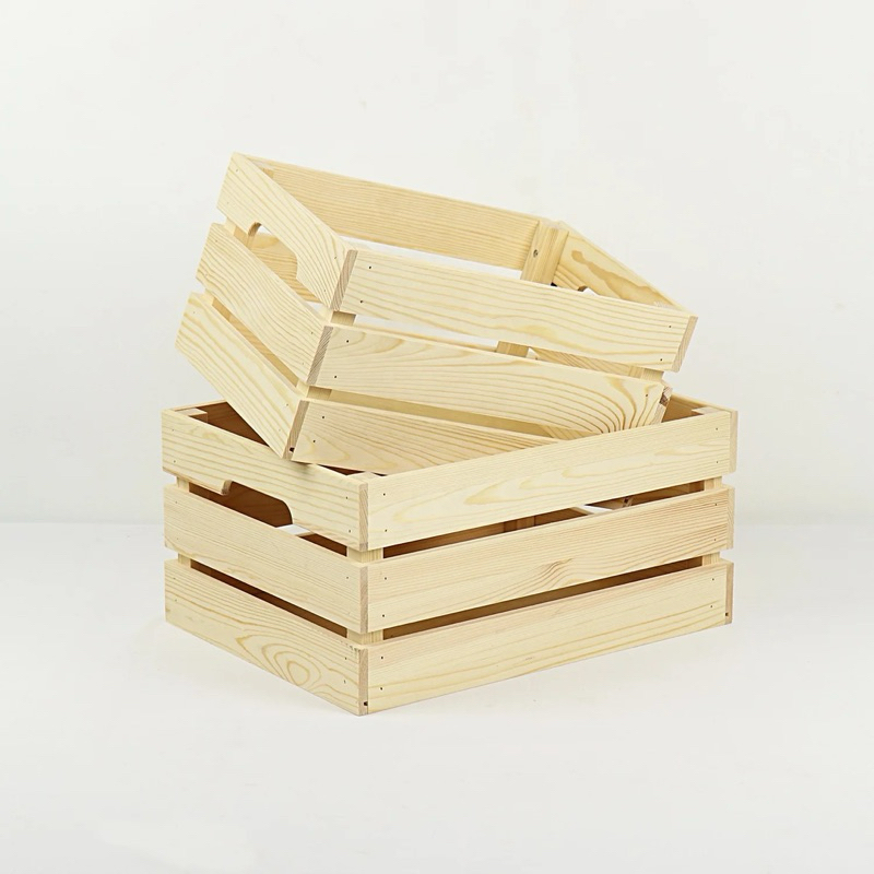 Jual wooden crate peti telur box hiasan vintage dekorasi tempat ...