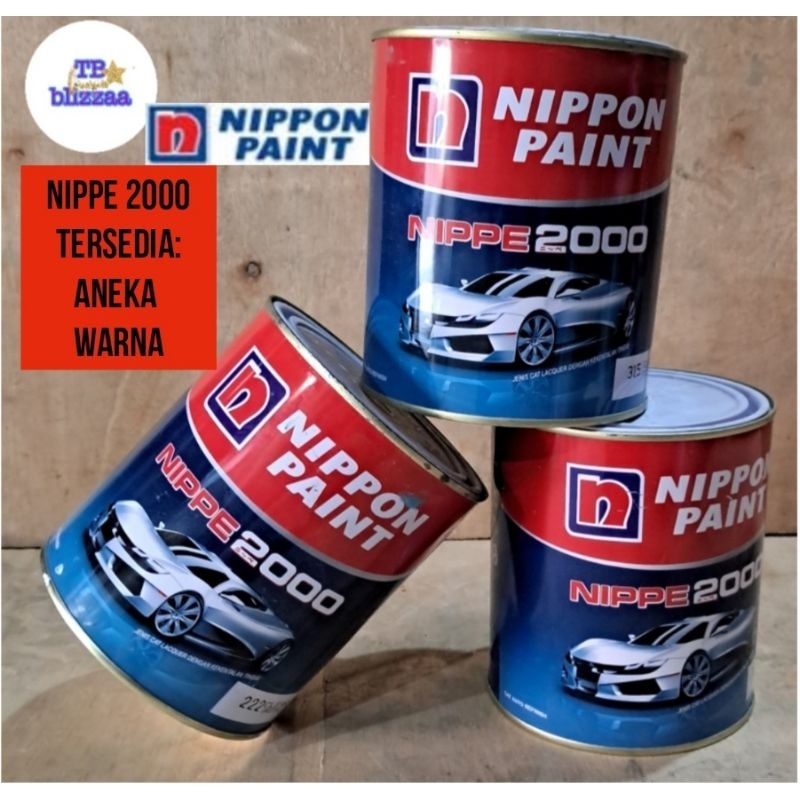 Jual Nippe 2000 1Ltr Cat Duco Mobil Kayu Besi Nippe 1liter Nippon Paint 1ltr | Shopee Indonesia