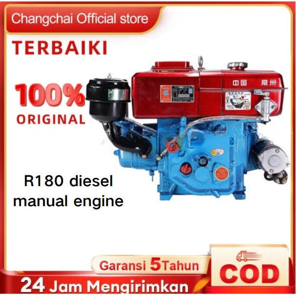 Jual Manual single cylinder water-cooled hand cranked 8-horsepower ...