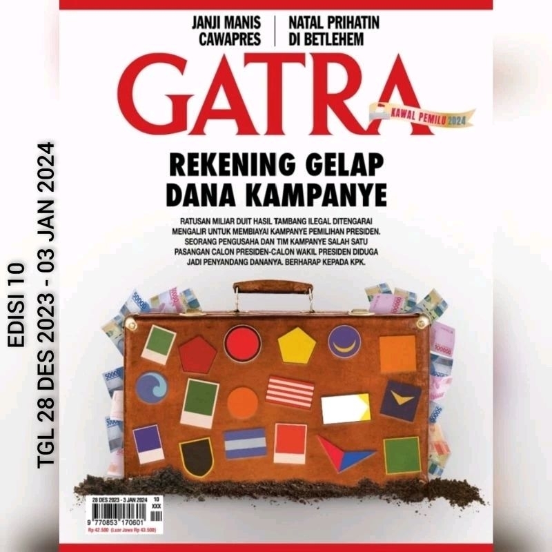Jual MAJALAH GATRA EDISI JANUARI - APRIL 2024 | Shopee Indonesia