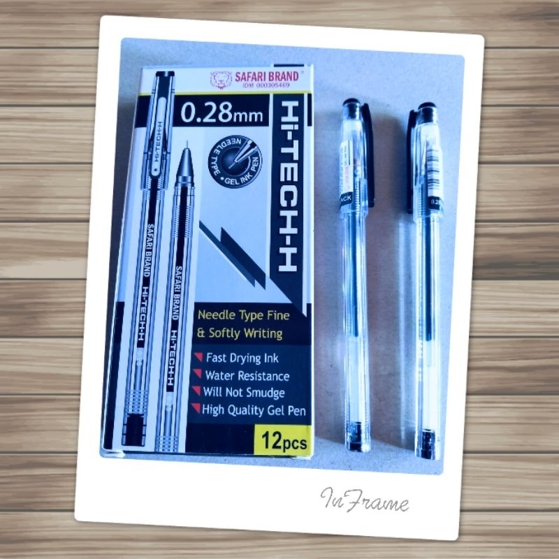 Jual ( 1 LOSIN 12 PCS ) PEN HI- TECH- H O.28MM/ EDS-ON MEREK SAFARI ...