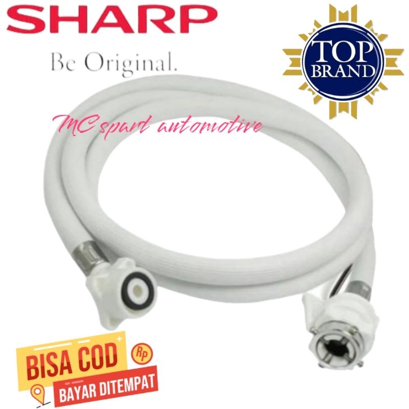 Jual SELANG MESIN CUCI 1 TABUNG SHARP otomatis / masuk air inlet ukuran 1.5m/2m/3m/5m | Shopee ...