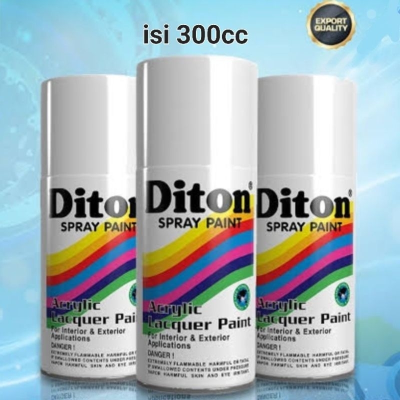 Jual DITON Aerosol 300cc Pilok , cat semprot , cat kendaraan , pilox ...