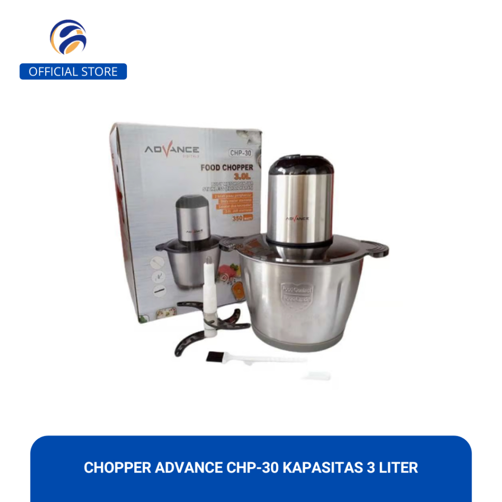 Jual Advance CHP-30 Chopper Listrik Kapasitas 3 Liter | Shopee Indonesia
