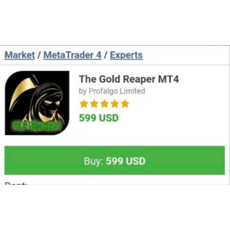 Jual EA Robot MT4 The Gold Reaper | Shopee Indonesia