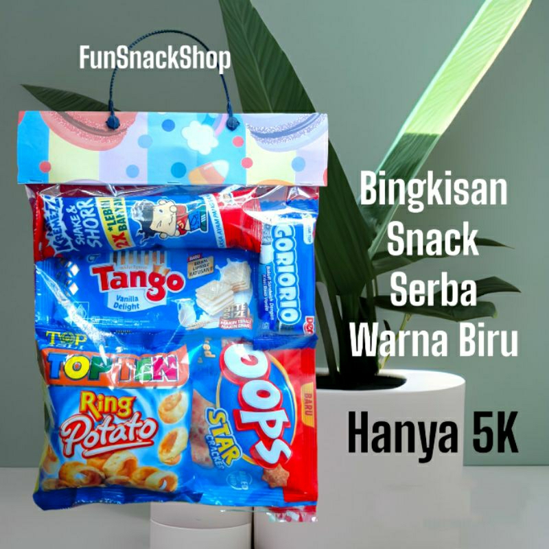 Jual Paket Snack Ulang Tahun Serba Biru Goceng | Shopee Indonesia