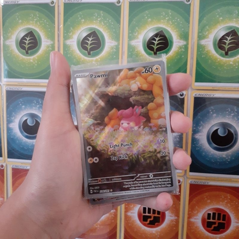Jual Pawmi AR 226/091 Pokemon TCG English PAF EN Trading Card Game ...