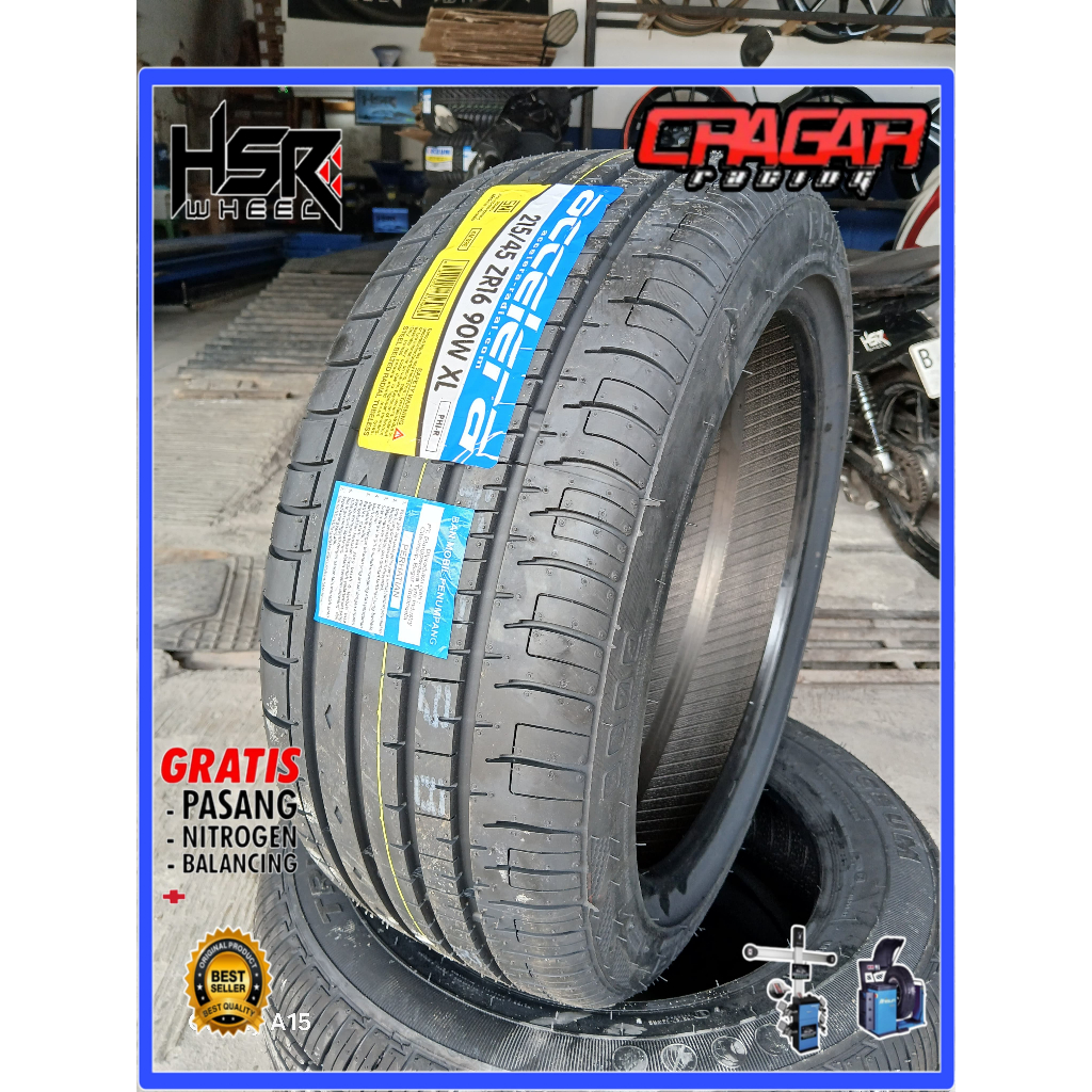 Jual Ban Mobil Tipis Tapak Lebar Ukuran 215 45 R16 Merk ACCELERA Phir ...