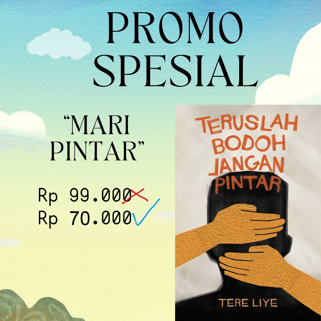 Jual PROMO SPESIAL 'MARI PINTAR' - Tere Liye | Shopee Indonesia