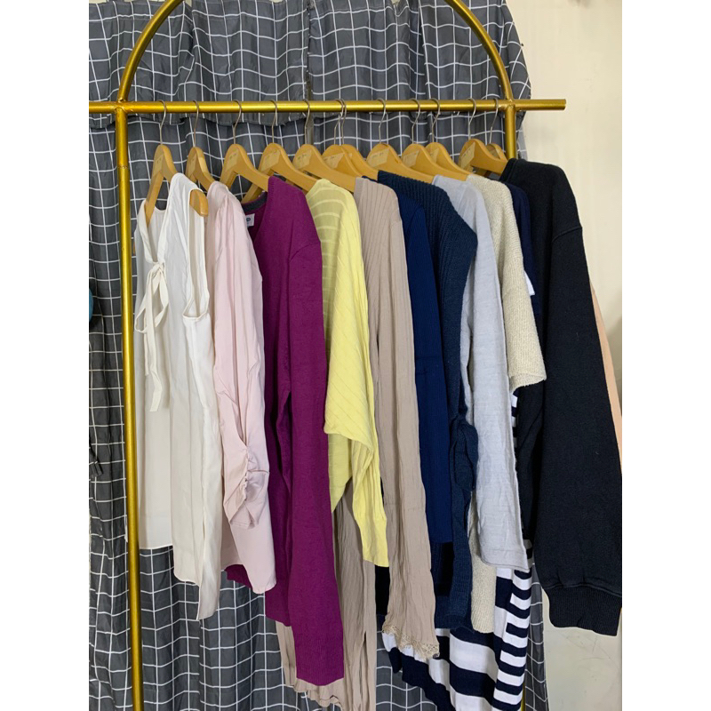 Jual atasan rajut wanita PREMIUM kkarizkaoutfit | Shopee Indonesia