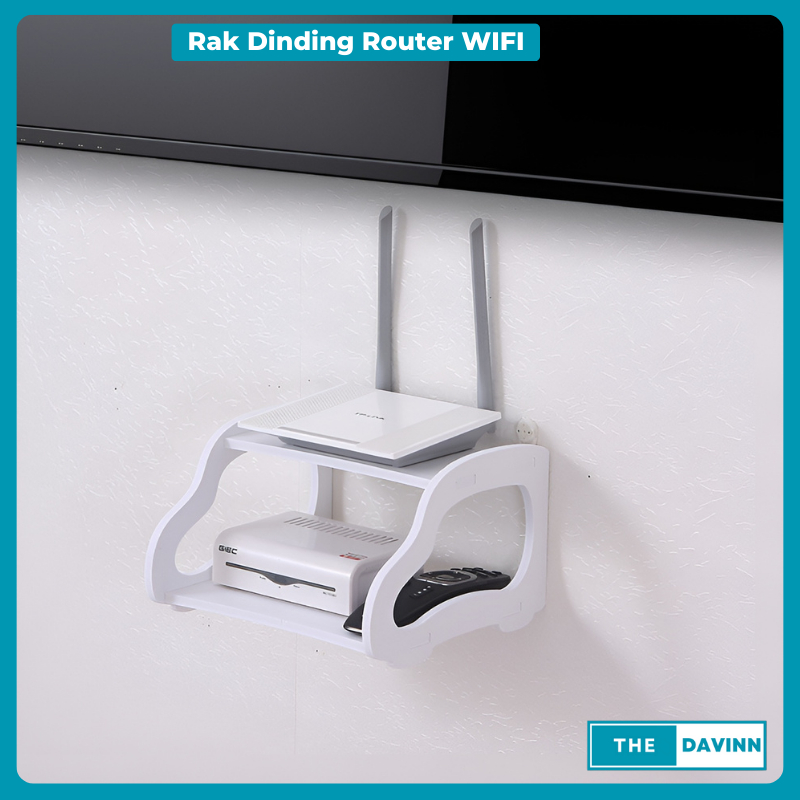 Jual Rak Tempat WIFI Tempel Dinding Rak Router Wifi Gantung Dinding Rak ...