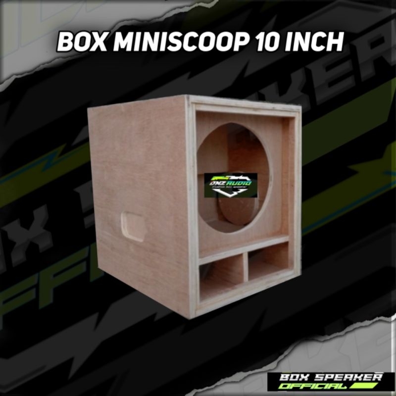 Jual Box miniscoop 10 inch singel mentahan box speaker | Shopee Indonesia