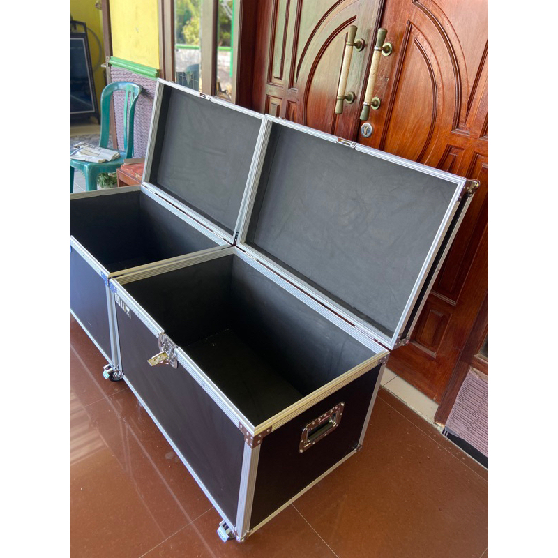 Jual hardcase/harkis kotak kabel sound system lengkap roda 3in | Shopee ...