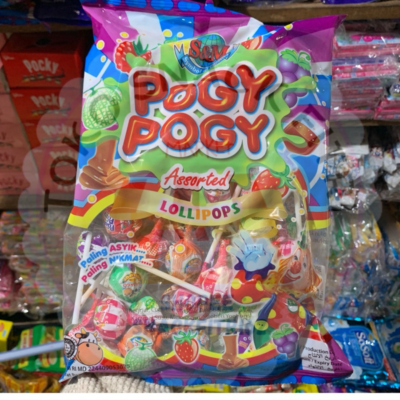 Jual PERMEN POGY POGY SAK BESAR @50pcs | Shopee Indonesia