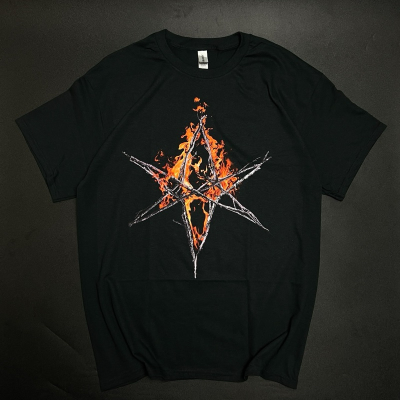 Jual Kaos Bring Me The Horizon (BMTH) Official - Flaming Hex (Back ...