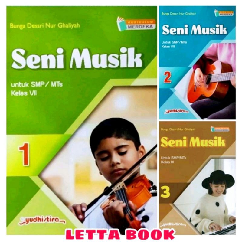 Jual BUKU SENI MUSIK KELAS 7 8 9 SMP/MTs YUDHISTIRA KURIKULUM MERDEKA | Shopee Indonesia
