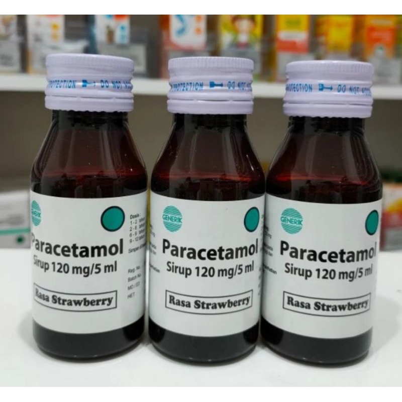 Jual PARACETAMOL ANAK SYRUP 60ML ORIGINAL | Shopee Indonesia