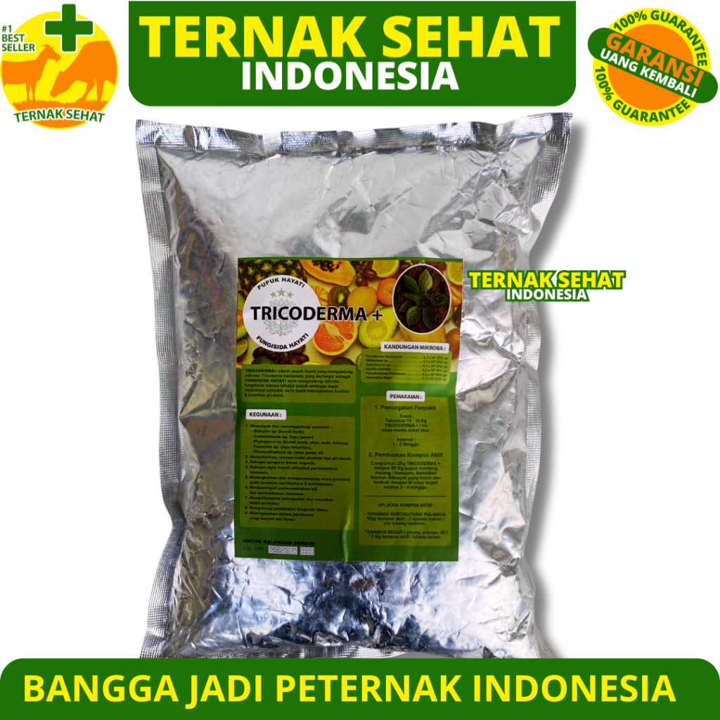 Jual TRICHODERMA Plus 1 KG - Pupuk Tricoderma - Pupuk Hayati Tricoderma ...