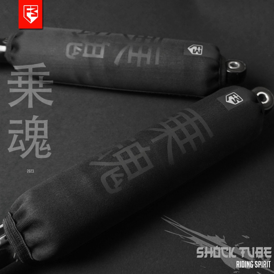 Jual Premium Cover Shock FM 223 Riding Spirit Kanji nmax pcx aerox adv ...