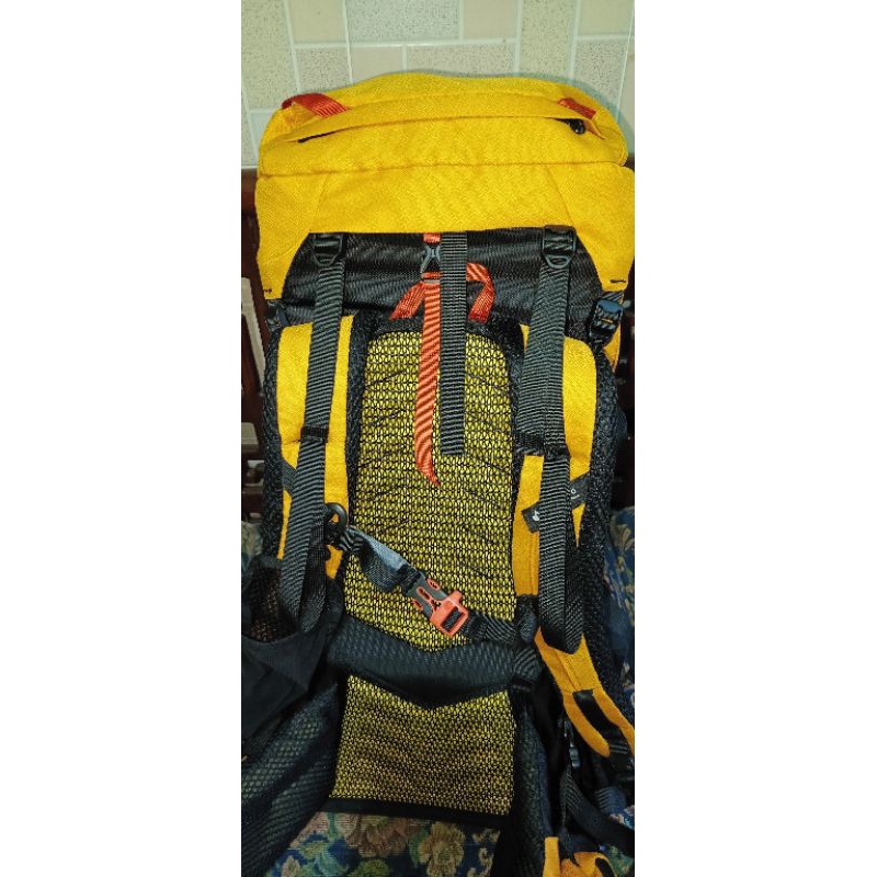 Jual BOGABOO CHAMALI 50 LITER WARNA KUNING_Kondisi Baru_Tas Gunung Carrier Ultra light 50 L_Tas ...