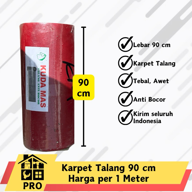 Jual Karpet Talang / Atap Genteng TEBAL Kuda Mas (Harga Per Meter ...