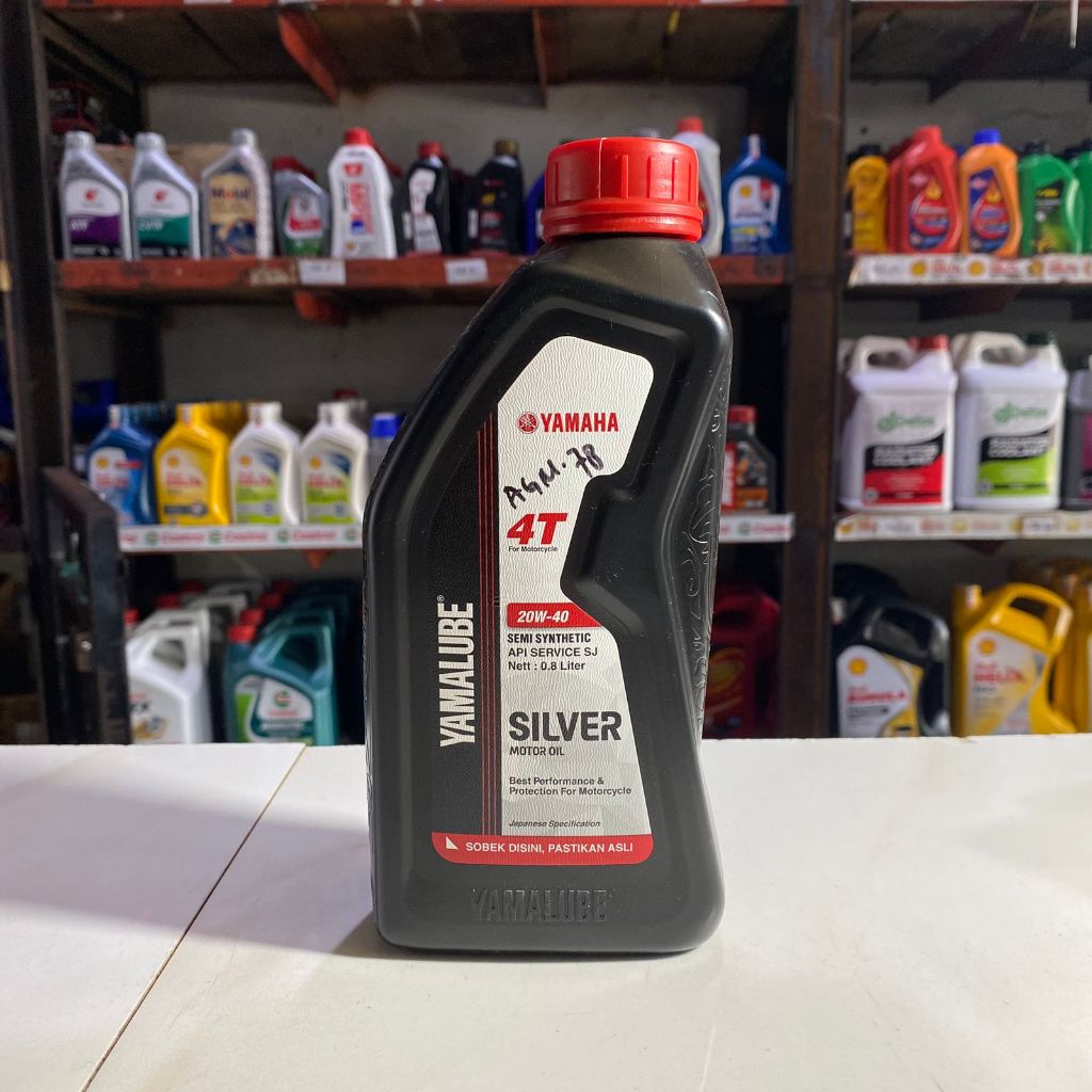Jual YAMAHA Yamalube Silver Oli Mesin Motor Engine Oil 4T Sae 20W-40 ...