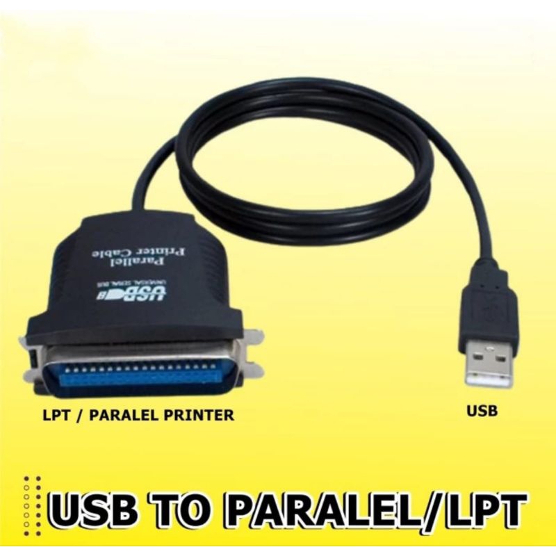 Jual Kabel Converter USB to Paralel Printer Port Paralel 36 pin - USB ...