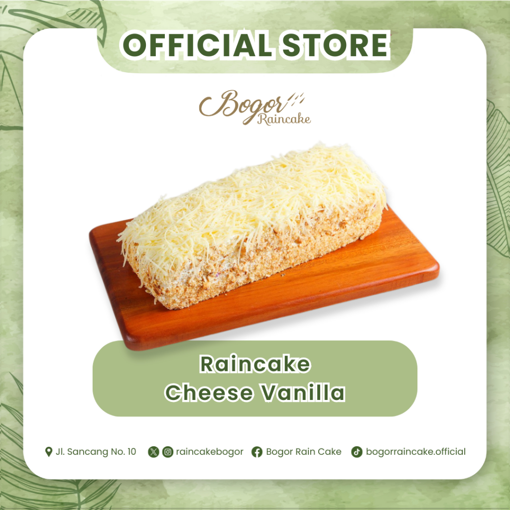 Jual Bogor Raincake - Raincake Cheese Vanilla - Cheesecake Otentik dari ...