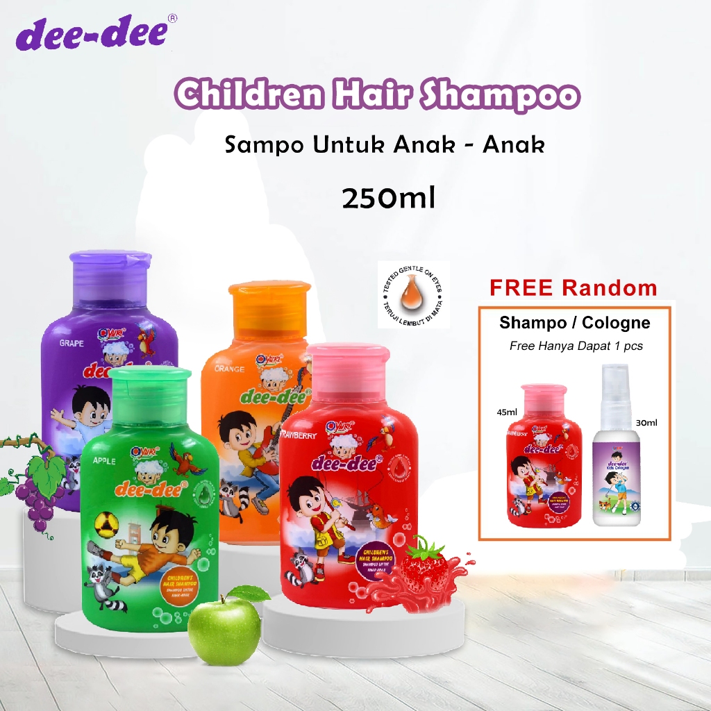 Jual Dee dee Childerns Hair Shampoo 250ml Sampo Anak Anak FREE Random ...