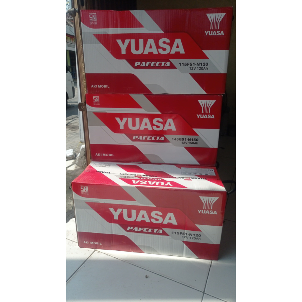 Jual Aki YUASA/Aki Excavator/Aki alat berat/Aki Genset/Aki Crane DLL. | Shopee Indonesia