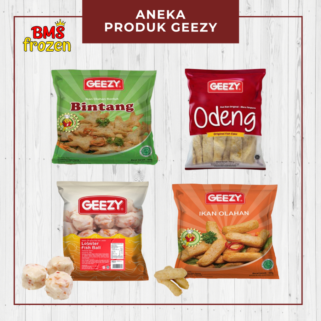 Jual BMS Frozen Mart | Geezy Odeng - Tempura - Bintang - Ikan | Shopee ...