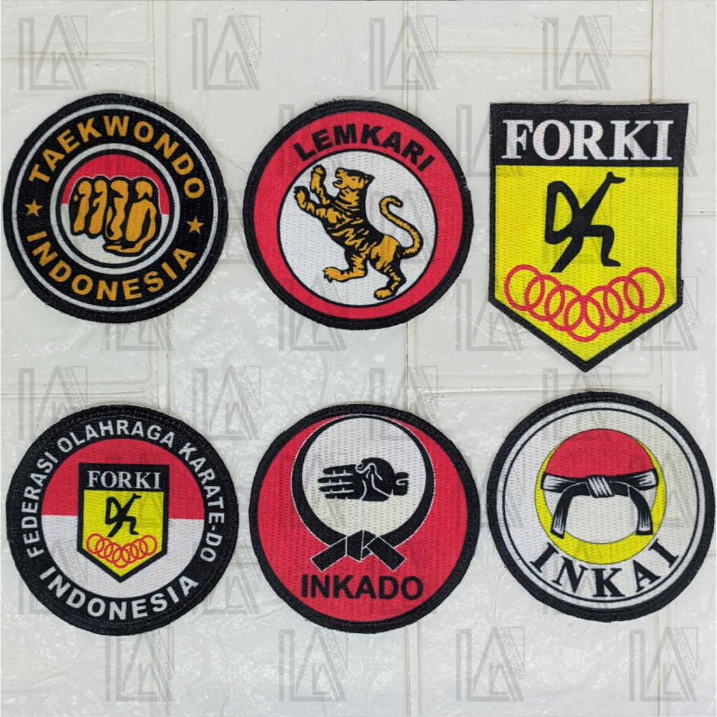 Jual [PROMO] Bordir Digital Logo Pencak Silat, IPSI, IKSPI, PSHT, FORKI ...